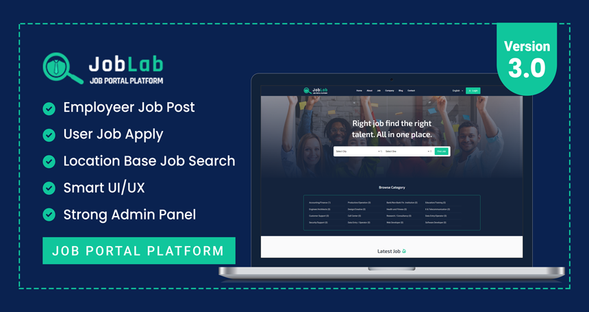CodePlus - JobLab - Job Portal Platform