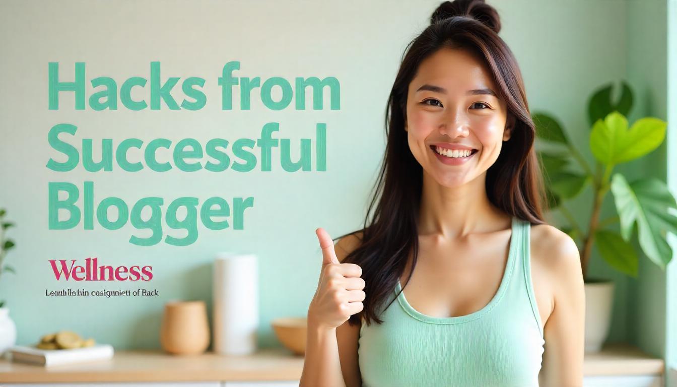 ViserTube - Hacks from Successful Health and Wellness Blogger Rachel Rhee